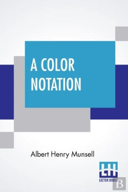 A Color Notation, de Munsell Albert Henry Munsell - Livro