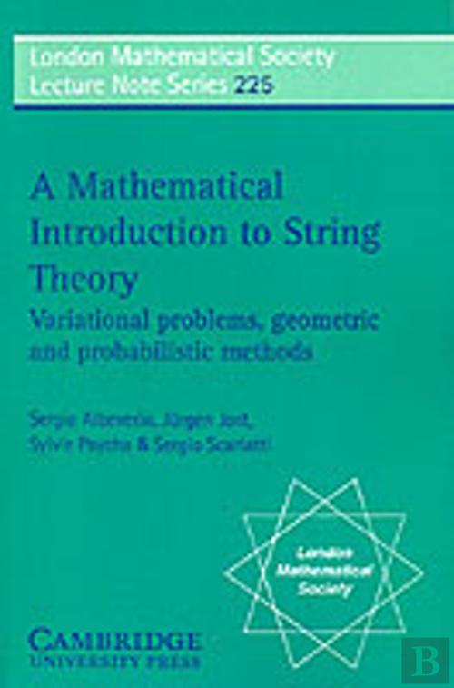 A Mathematical Introduction To String Theory, de Sergio (Ruhr ...
