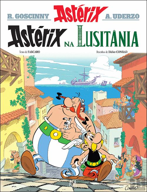 Astérix na Lusitânia, Fabcaro - Livro