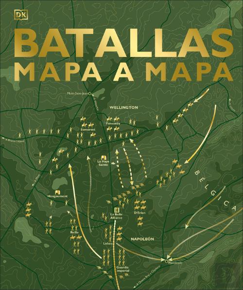 Batallas Mapa A Mapa, Dorling Kindersley - Livro - Bertrand