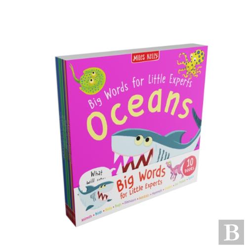 Big Words For Little Experts 10 Books Collection Set (Animals, Birds ...