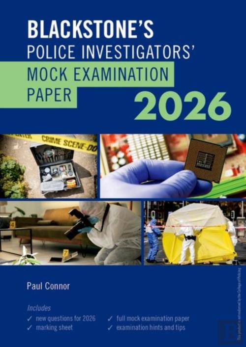 Blackstone'S Police Investigators' Mock Exam 2026, de Mr Paul (Police ...