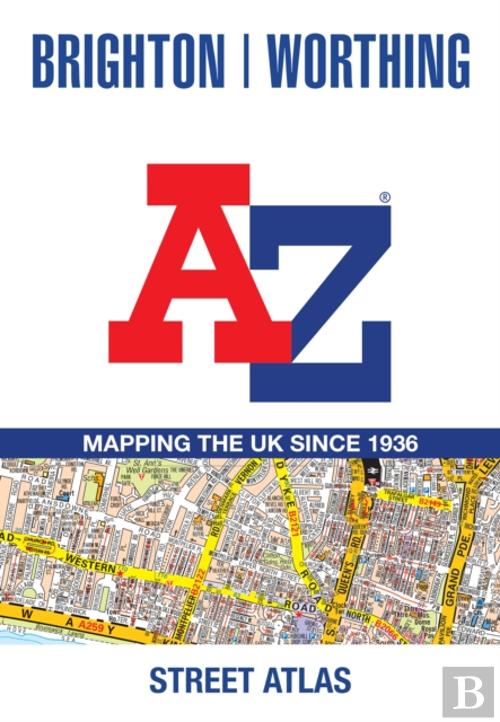 Brighton And Worthing A-Z Street Atlas, de A-Z Maps - Livro