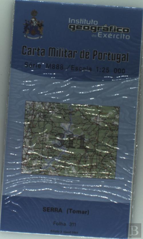 Carta Militar de Portugal (esc.1:25,000) nº 311 - SERRA - Livro - Bertrand