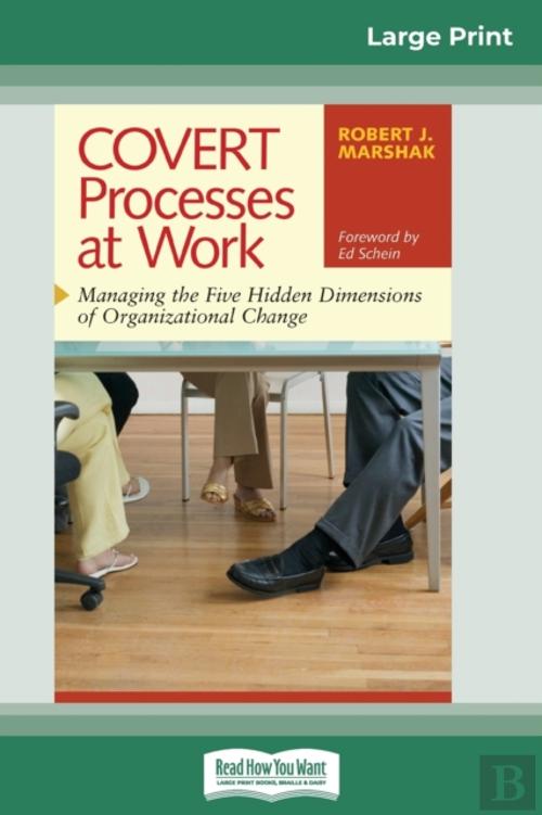 Covert Processes At Work, de Robert J Marshak - Livro