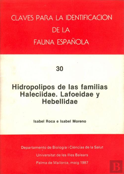 Hidropolipos De Las Familias. Haleciidae, Lafoeidae Y Hebellidae, I ...