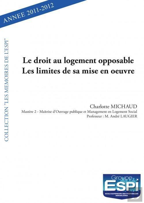 Le Droit Au Logement Opposable Les Limites De Sa Mise En Oeuvre ...