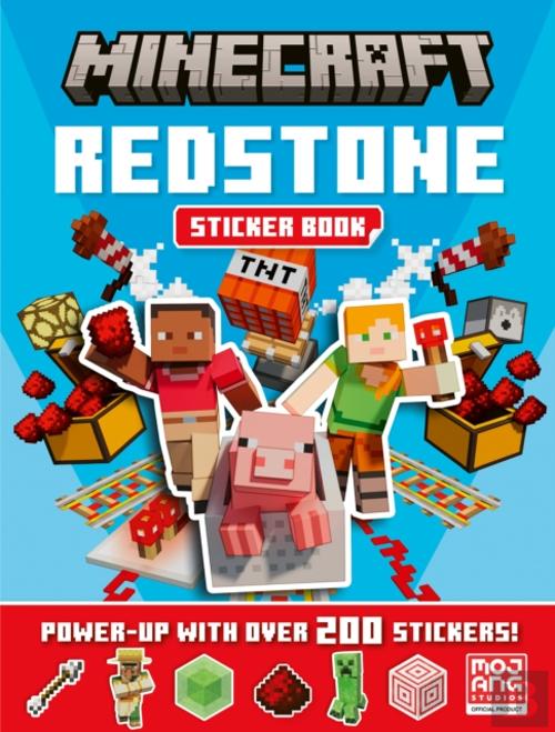 Minecraft Redstone Sticker Book, de Mojang Ab - Livro