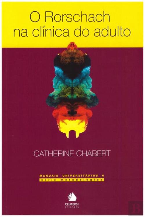 O Rorschach na Clínica do Adulto, de Catherine Chabert - Livro