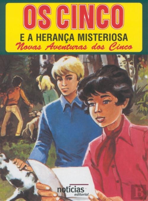 Os Cinco e a Herança Misteriosa, de Enid Blyton - Livro