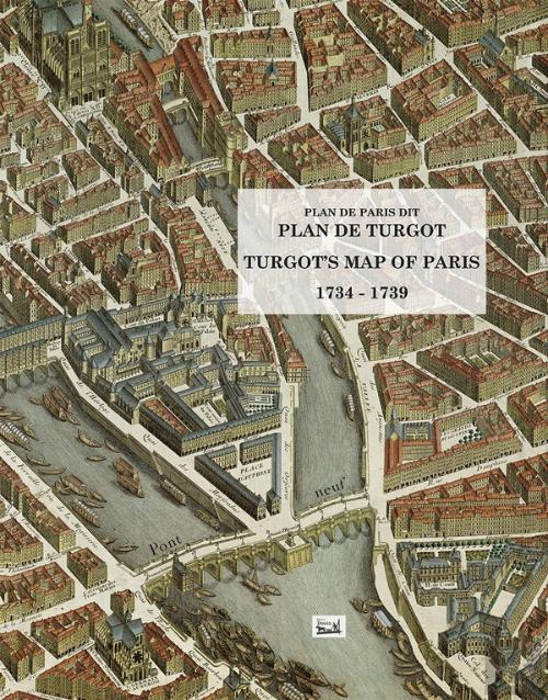 Plan De Paris Dit Plan De Turgot En Couleurs Et Au Format Original : La ...