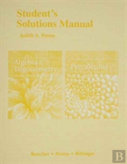 Student Solutions Manual For Algebra And Trigonometry And Precalculus ...