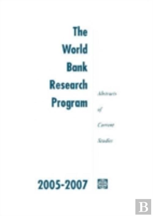 World Bank Research Program, de World Bank - Livro