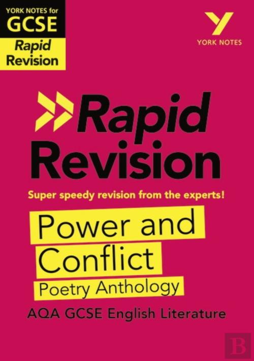 York Notes Rapid Aqa Gcse (Revision Guide) Power And Conflict Poetry ...